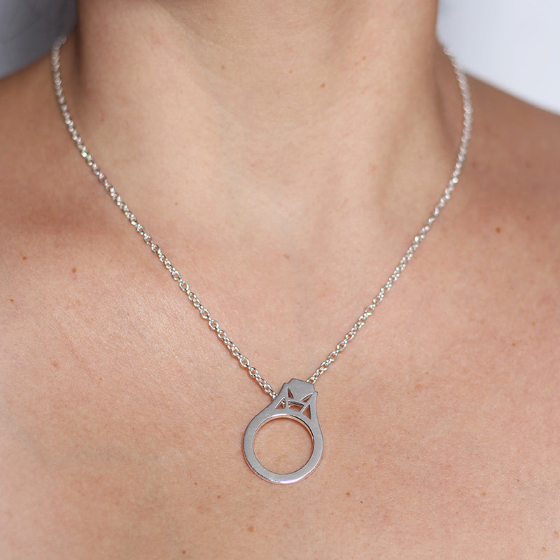 Julie Nicaisse - Placeholder engagement ring